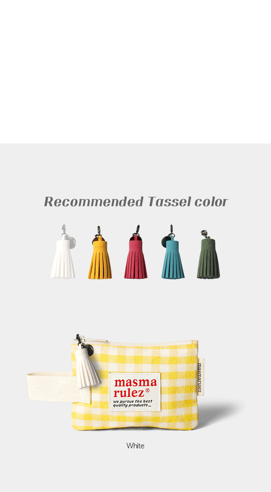 Mini strap _ Spring _ Yellow : Masmarulez [마스마룰즈]